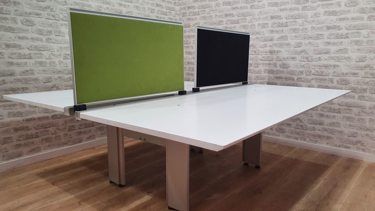 Quality Used Electric Sit to Stand, 120 Degree Desk by FIL